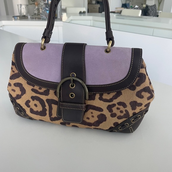 Coach | Bags | Coach Exotic Leopard Print Leather Limited Edition ...